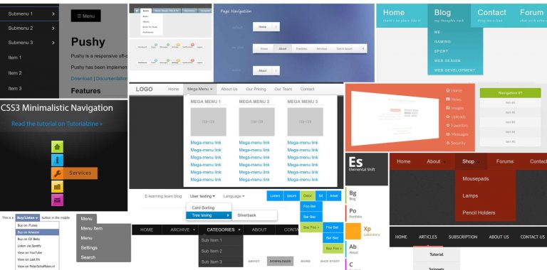 Building Complex Navigation Menus with Advanced CSS