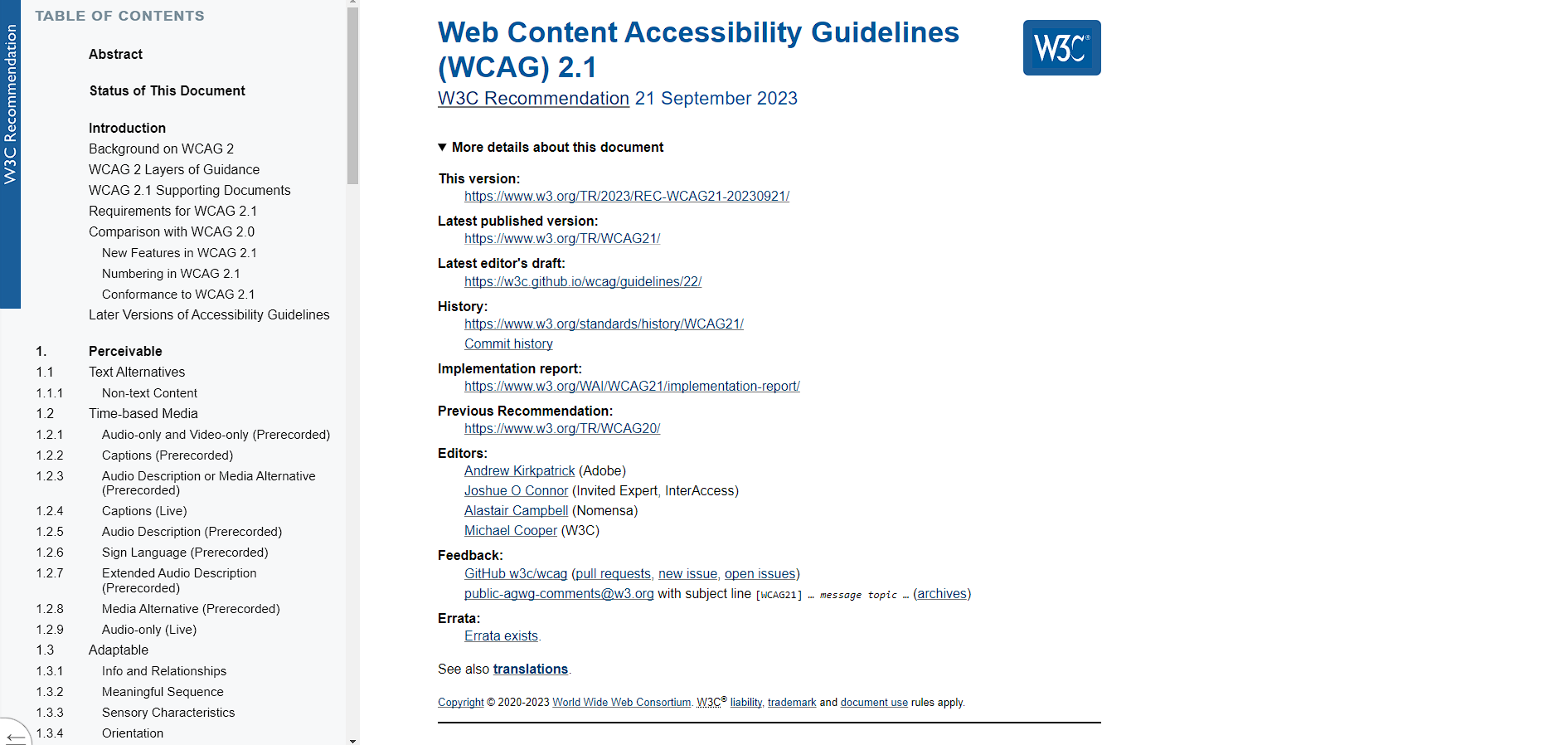 WCAG 2.1 Guidelines Explained for Better Accessibility